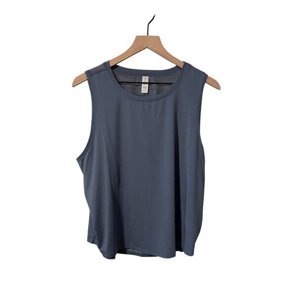 Marika | Tops | Nwt Marika Xxl Fiery Tank Top Blue Gym Tank B64 | Poshmark